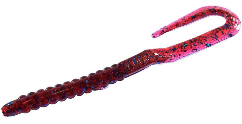 Zoom U-Tale Worm - Plum Crazy - Fishing Gear, Fishing Equipment, Bait ...